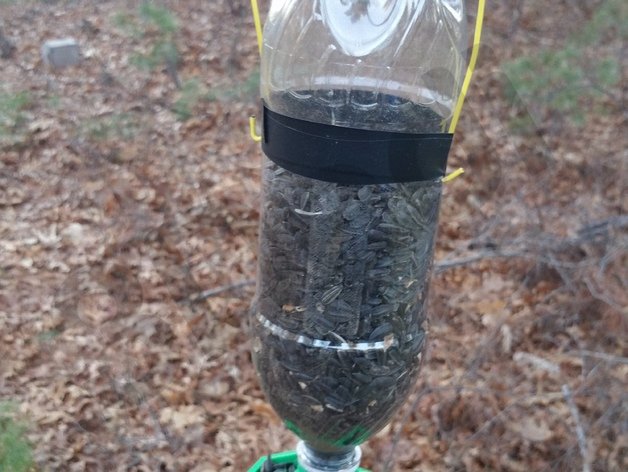 3D Kuş Yemi Kabı Modeli STL - STL İndirme ve 3D Baskı